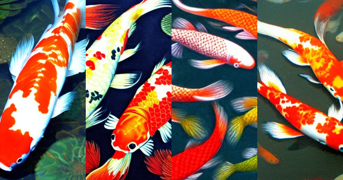 Lexica - Japanese koi fish