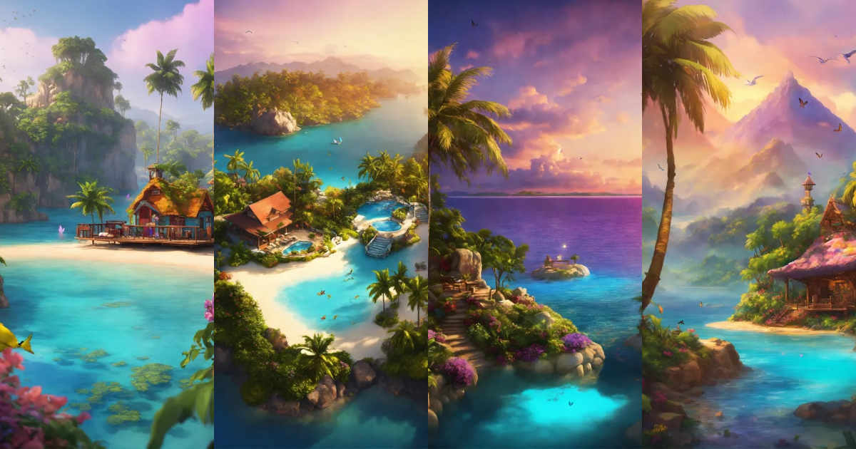 Lexica - Island Design Determine island shape and size. Let this island ...