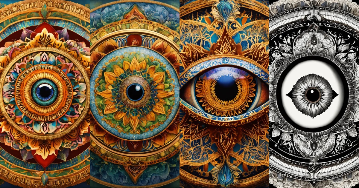 Lexica - Eye of insight, mandala, highly detailed