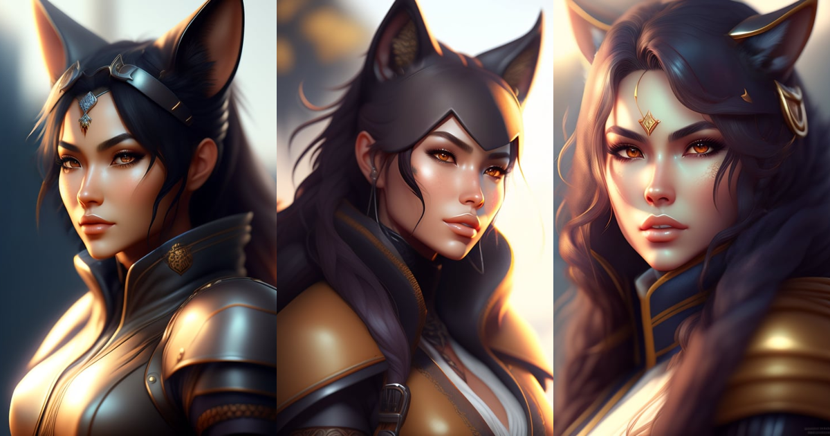 Lexica - Anthropomorphic Lone wolf, highly detailed, artgerm style ...