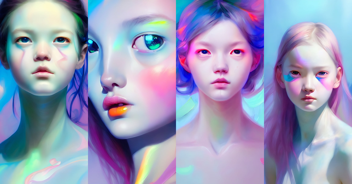 Lexica - Girl portrait painted by james jean and yanjun cheng and ...