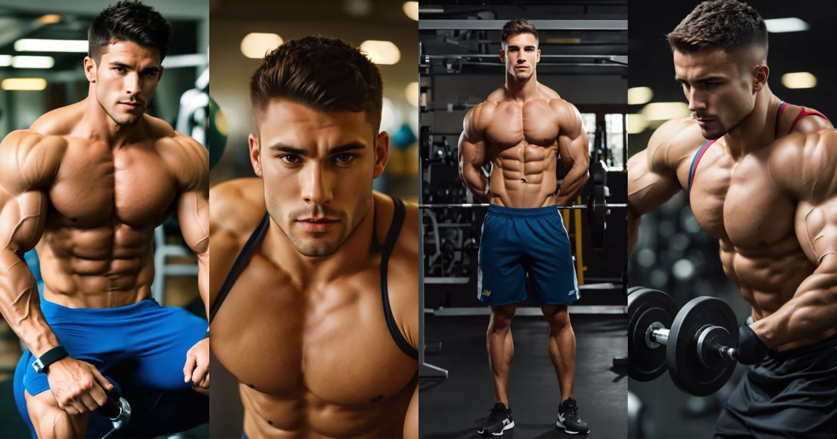 Lexica - European and American men, short hair, big eyes, high nose ...