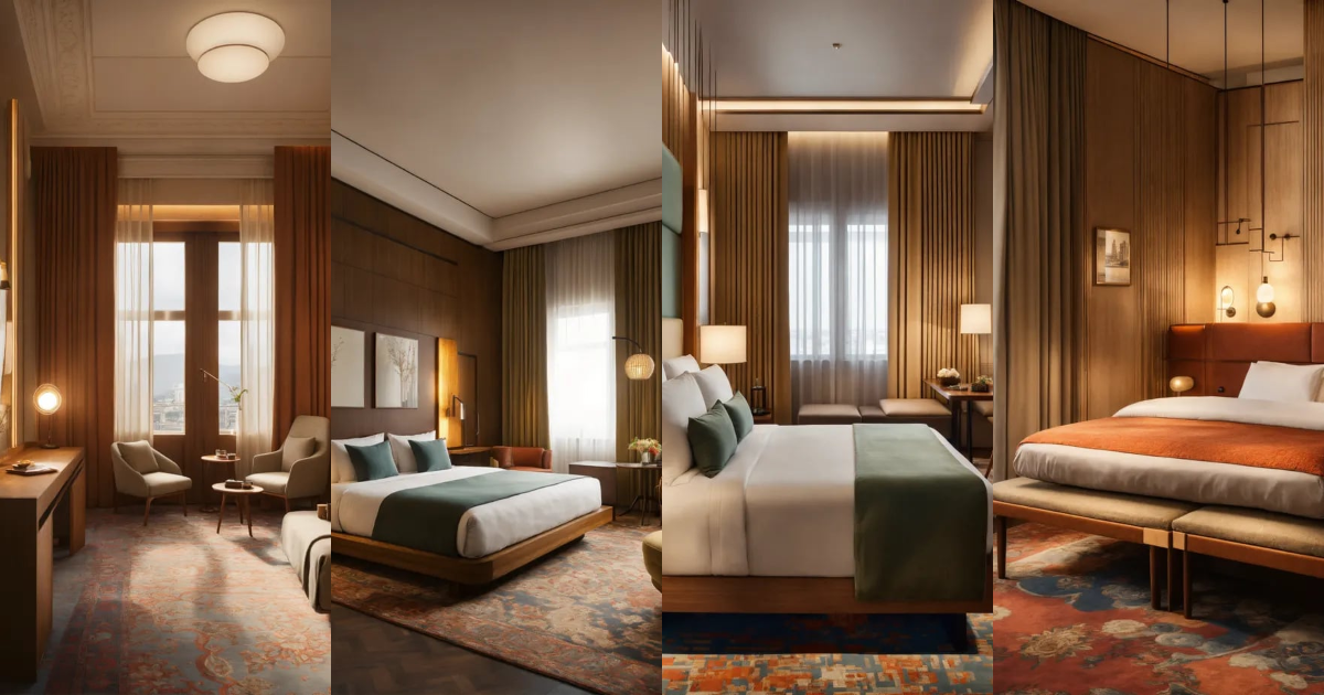 Lexica - A modernist and unique comfortable hotel room with certain ...