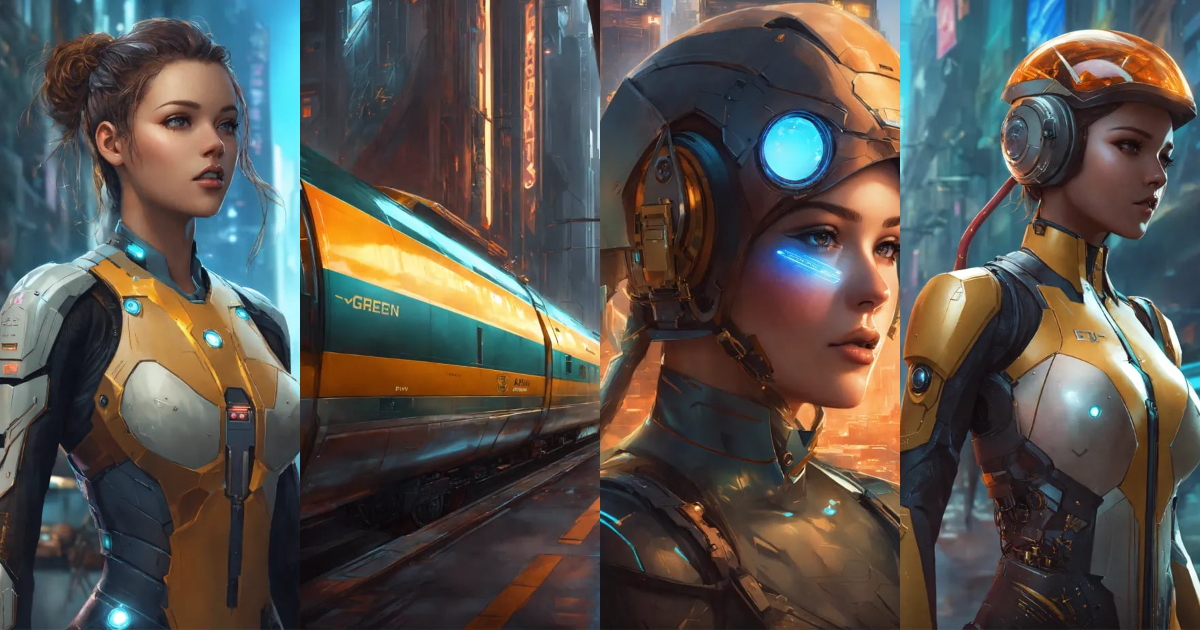 Lexica - Sci-fi effect poster background,concepts transportation design,Vacuum tube train of the ...