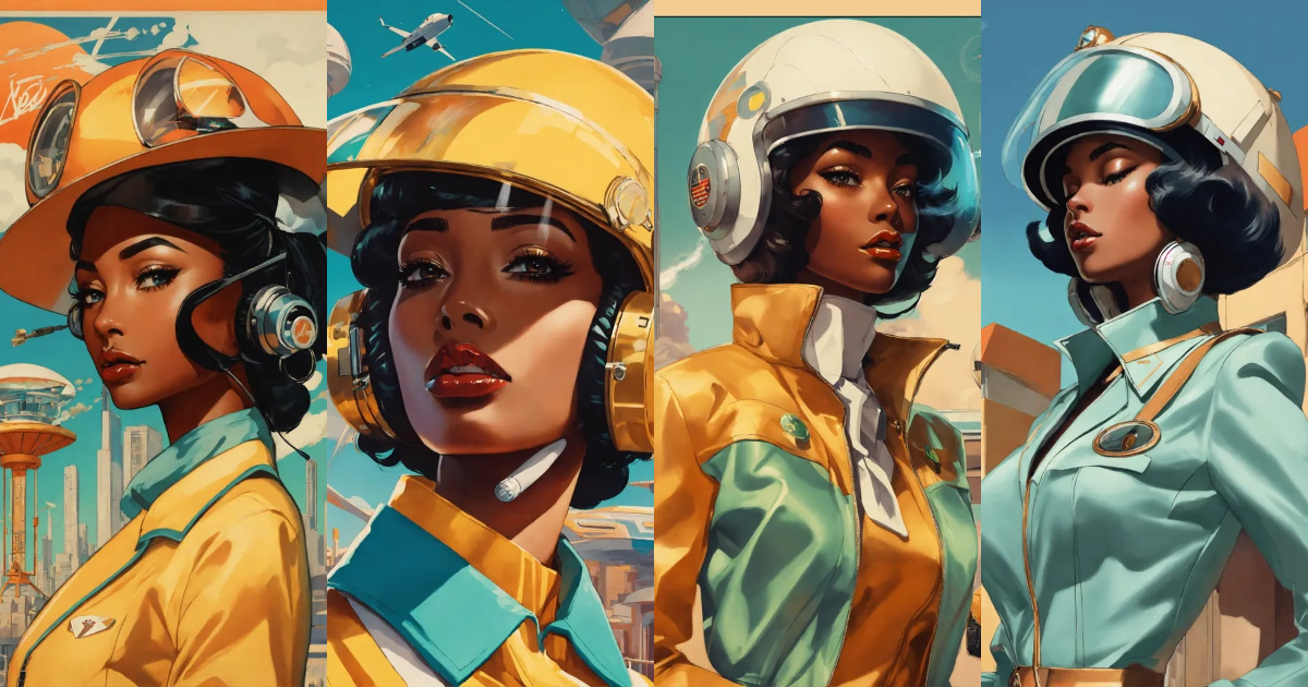 Lexica - Multiple anime, black jetsons, cartoon smoke, Joint company ...