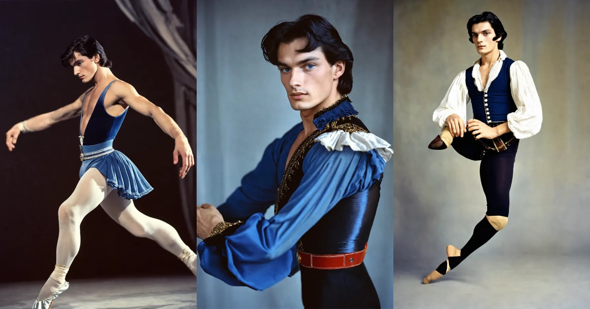 Lexica - A 20 year old Helmut Berger male ballet dancer wearing a ...