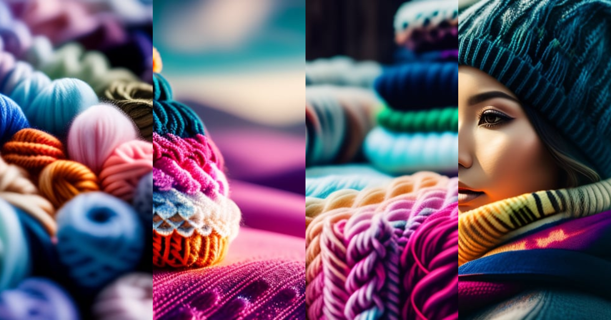 Lexica - Depth of field to high quality knit aesthetics of luxurious ...