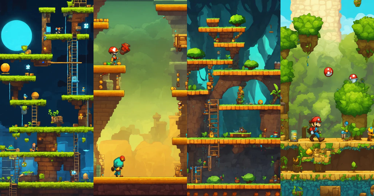 Lexica - Plataforma 2d game