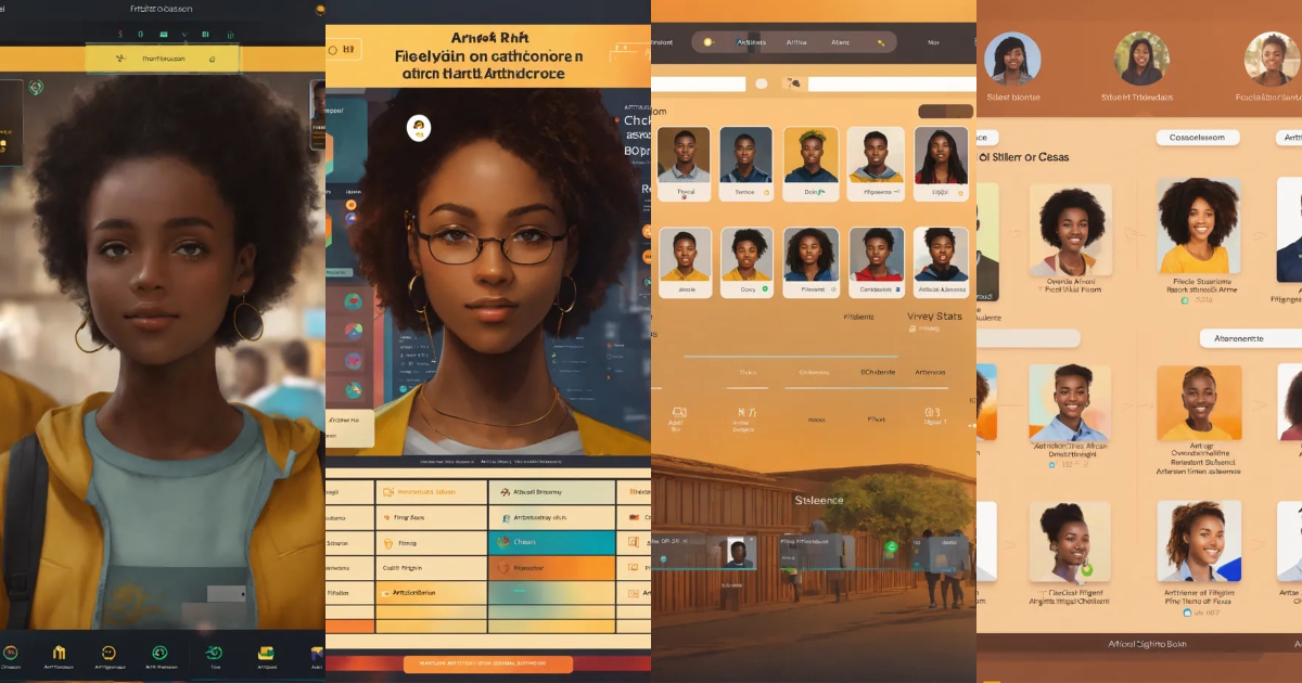 Lexica - Trending on artstation, digital art, A digital classroom ...