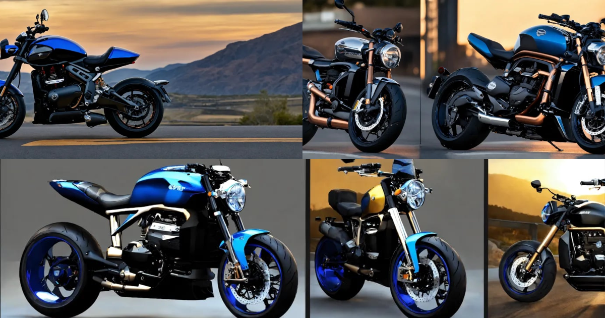 Lexica - Next generation Triumph Rocker 3 GT motorcycle, highly ...