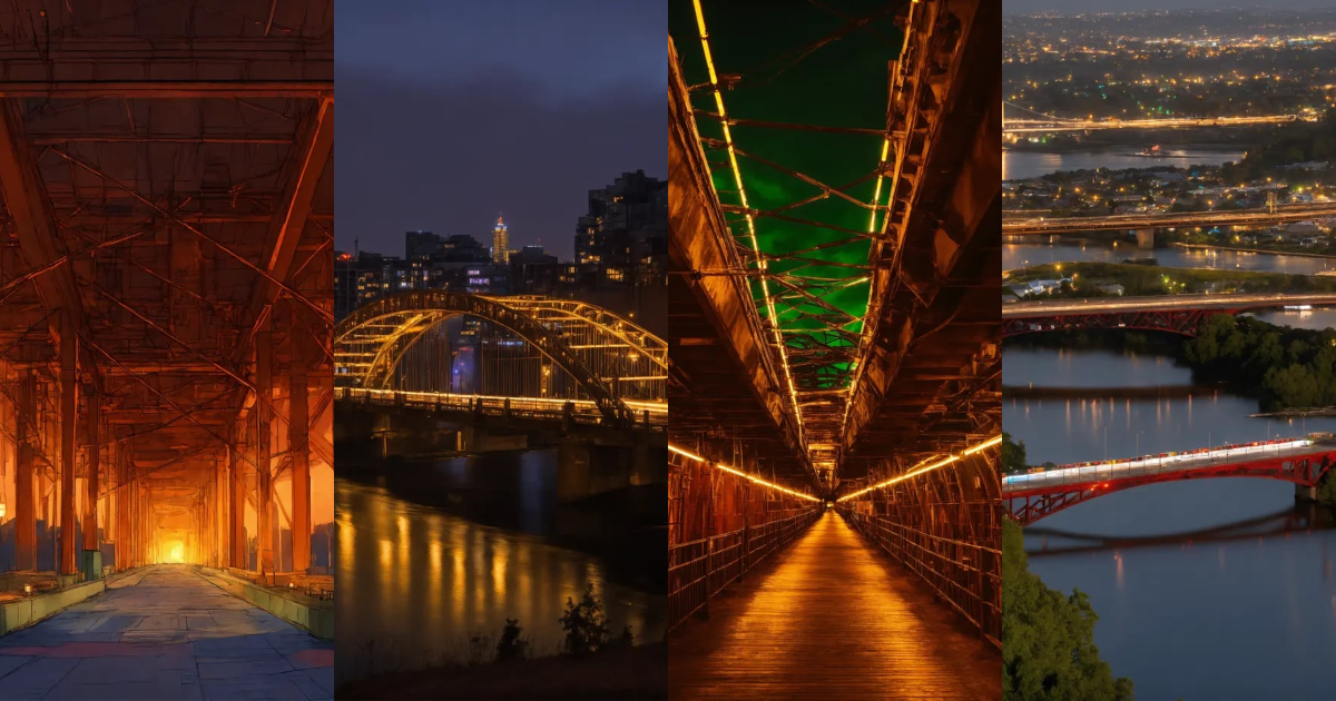 Lexica - Evil layer, recess lights, lots of bridges,