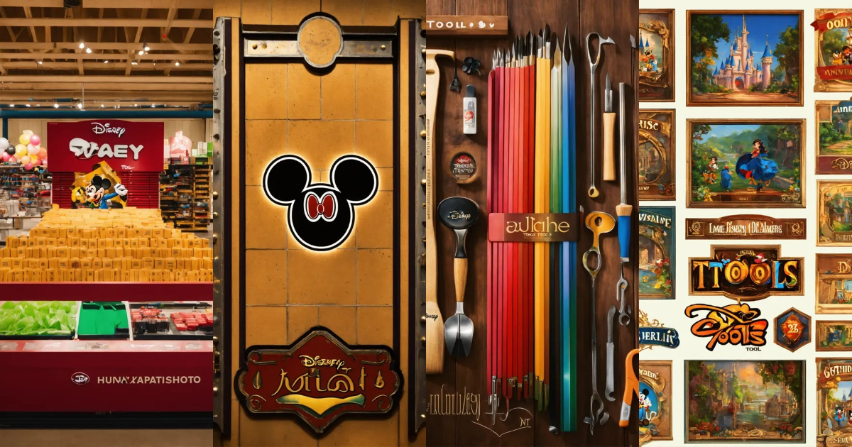 Lexica - Logo name disney tools