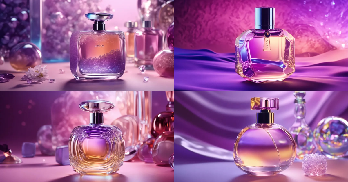 Lexica - Different types of products including a perfume bottle in the ...