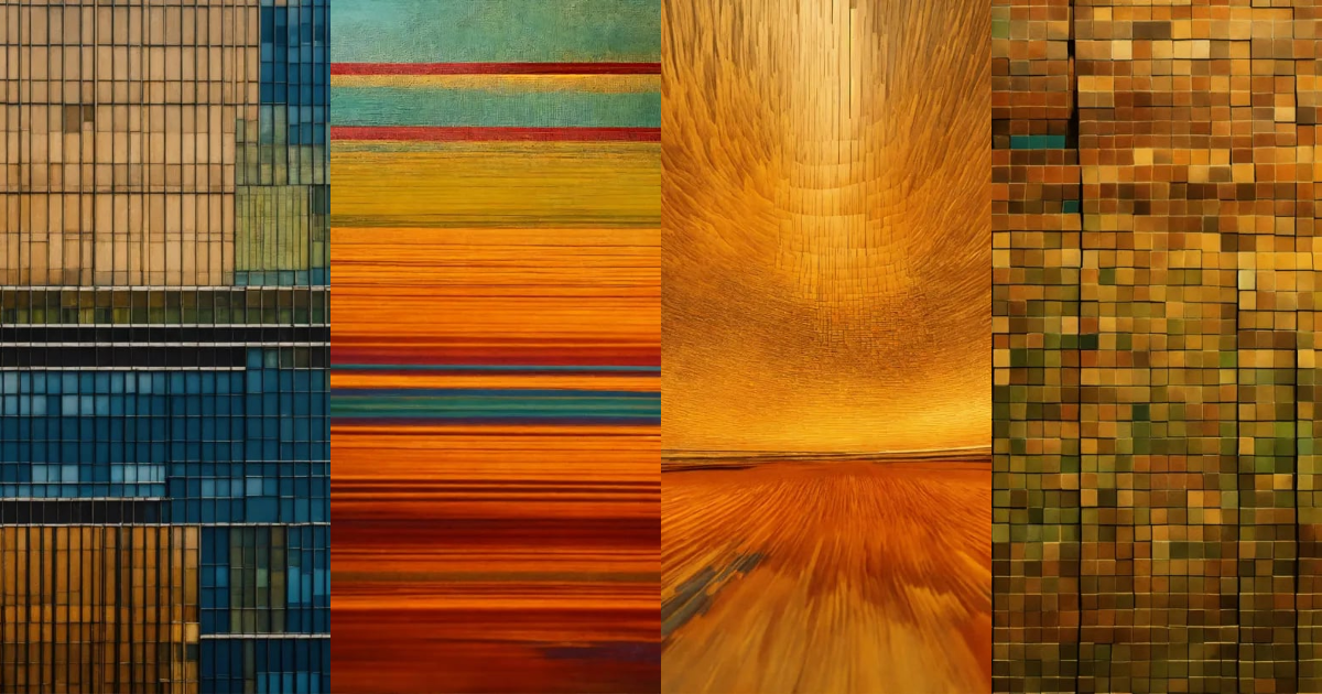 Lexica - High-resolution photograph abstract recursive art, a ...