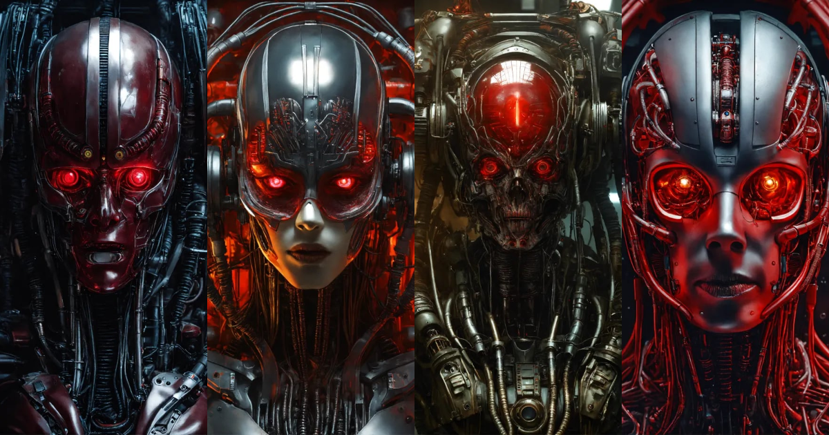 Lexica - Ein Cyborg im Weltraum zerstört HR Giger, einen Riesen mit ...