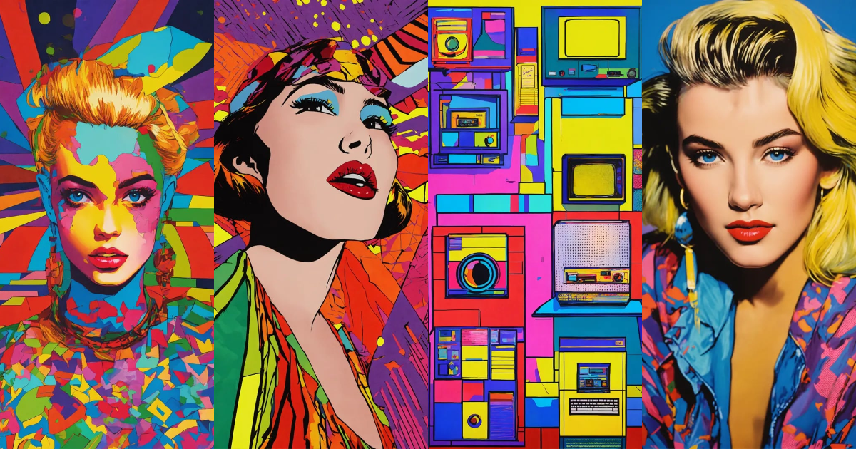 Lexica - 1990s pop art