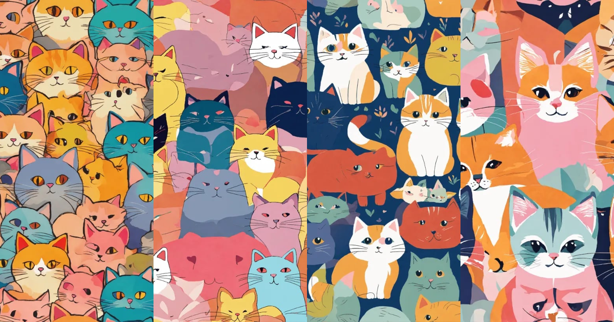 Lexica - Cute Cats in a Variety of Colors