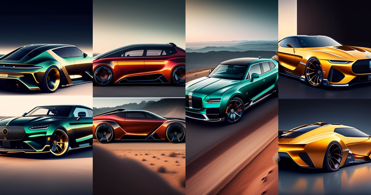 Lexica - Future rolss-royce hatchback in 2040