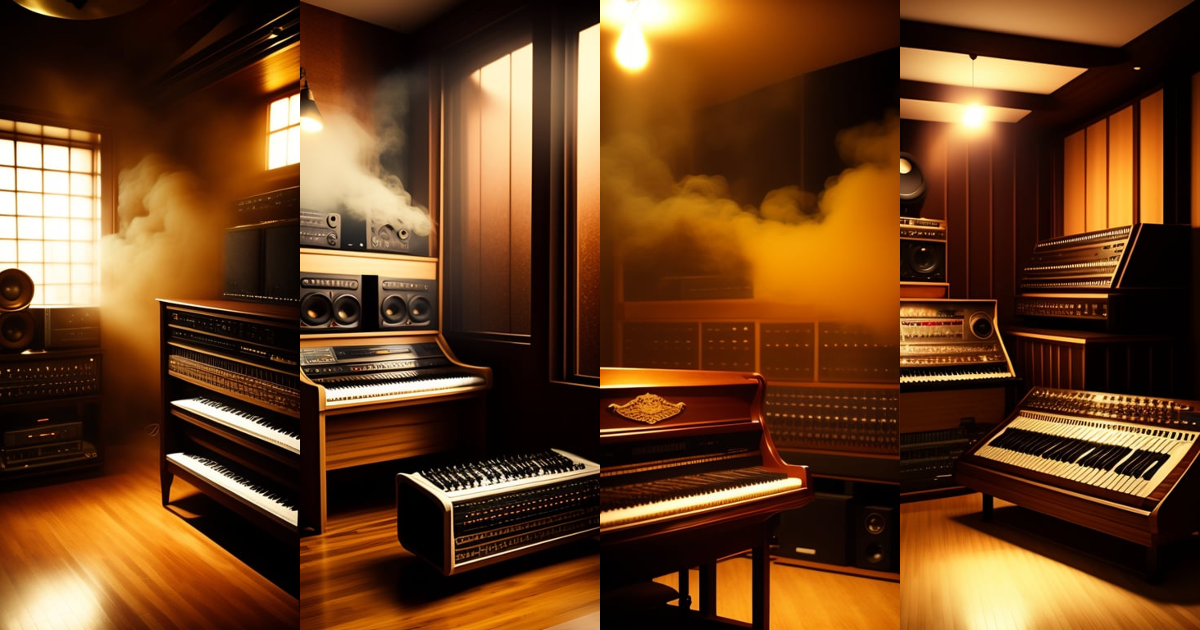 Lexica - Recording studio, hazy, smoke, drugs, clavinet, playing ...