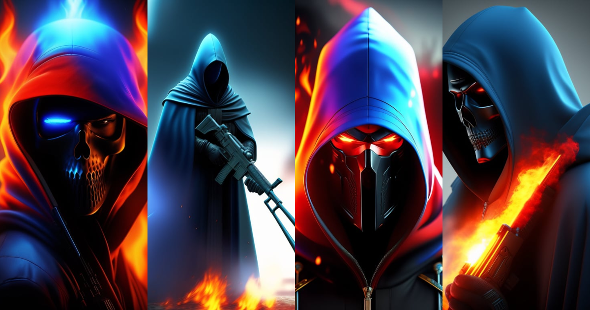 Lexica - Gamer tag , the boss sniper , Hooded Grim reaper, sniper ...