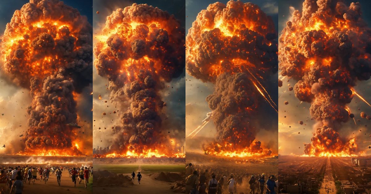 Lexica - A mass explosion on earth that destroys all of humanity, scary ...