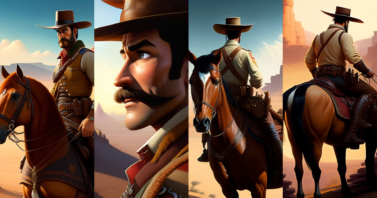 Lexica - Woody from Toy Story on a The Good, the Bad, The Ugly movie ...