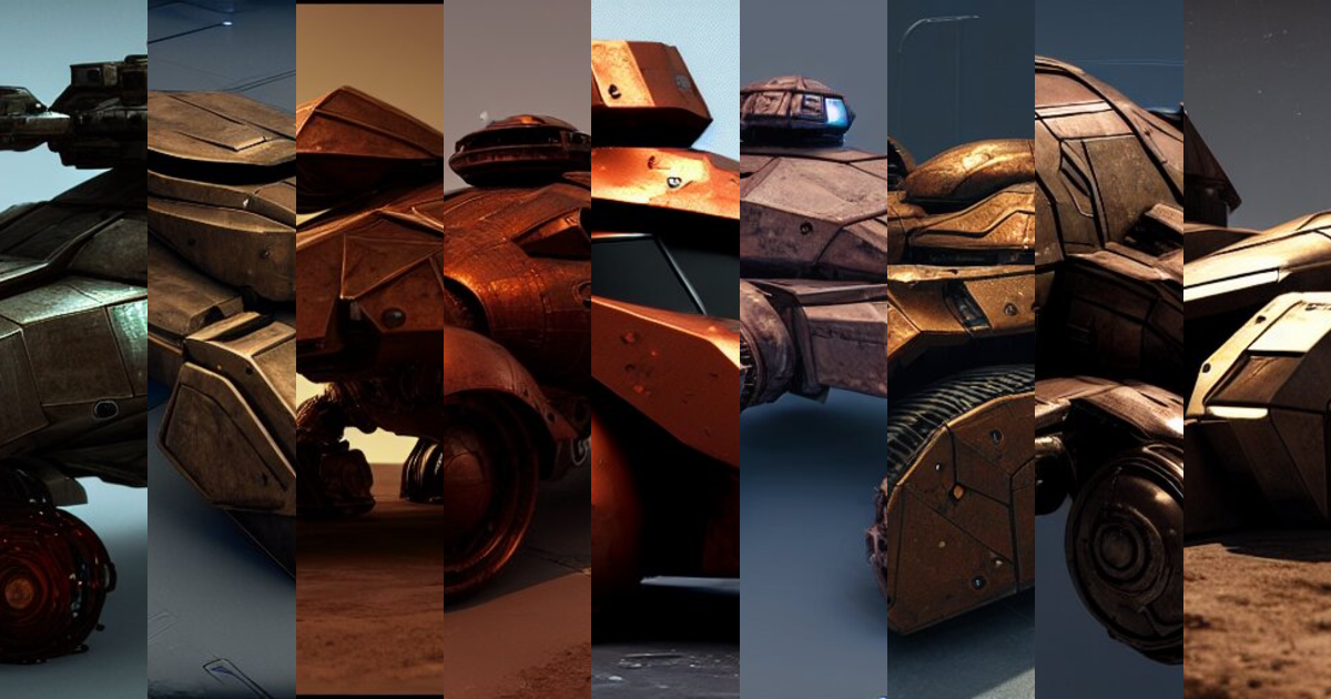 Lexica - An armored futuristic sci fi vehicle, unreal engine, cinematic ...
