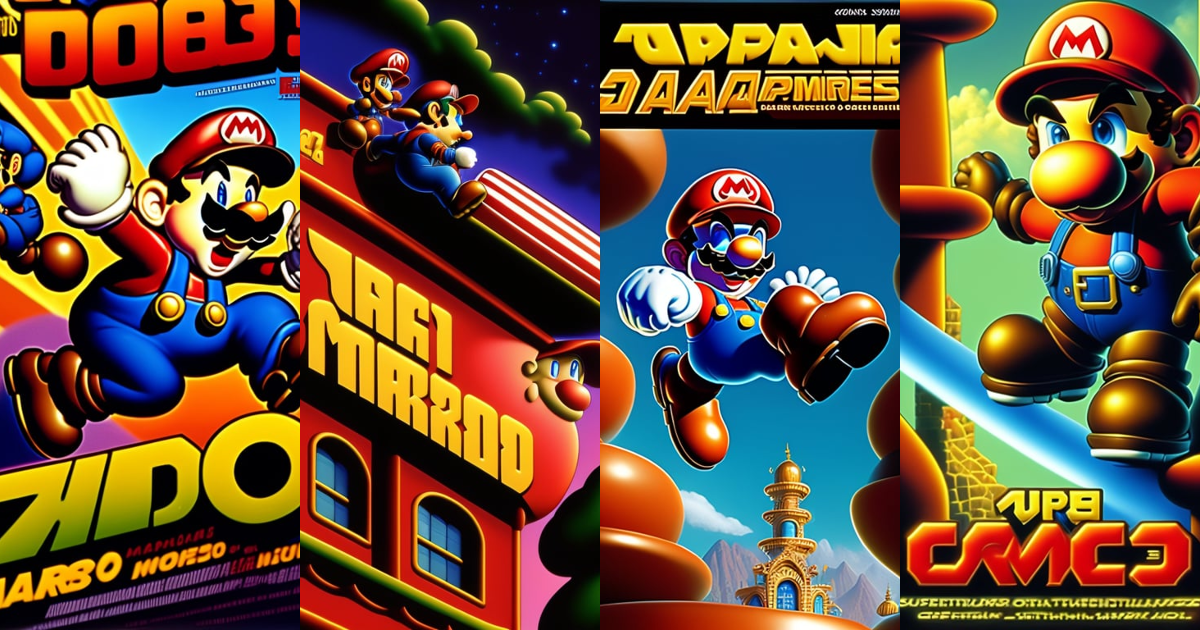 Lexica - The adventures of super mario 3, season 3 ( 1 9 9 7 ), [32k hd ...