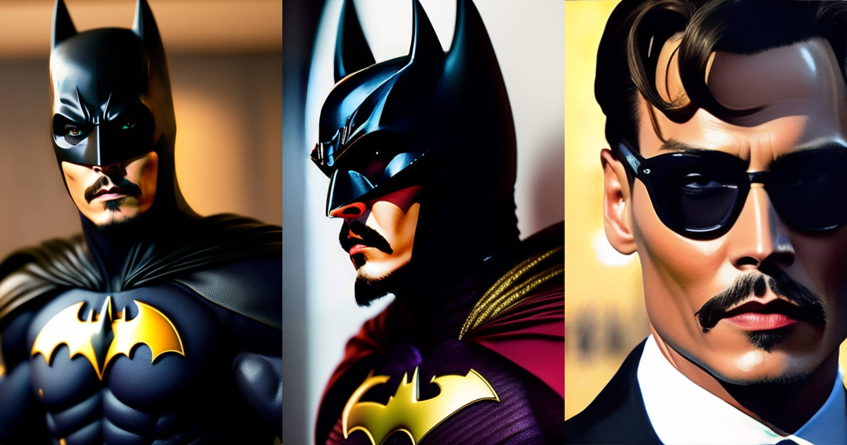 Lexica - Johnny Depp as Batman