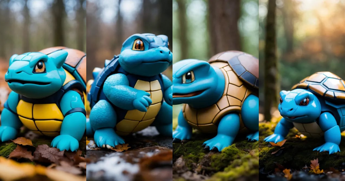 Lexica - Minimal, cinematic, a realistic blastoise pokemon among the ...