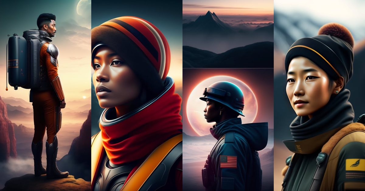 Lexica - A human being in the year 2400