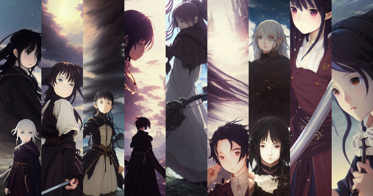 Lexica - Baroque oil painting japanese light novel cover illustration ...