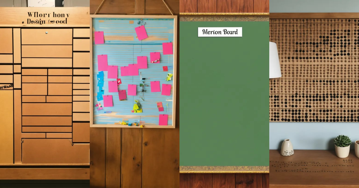 Lexica - I need a design for a memo board that can be written on.