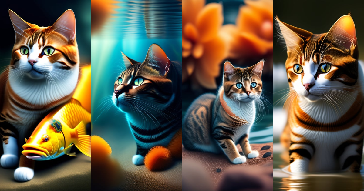 Lexica - I'm a cat in a fish body