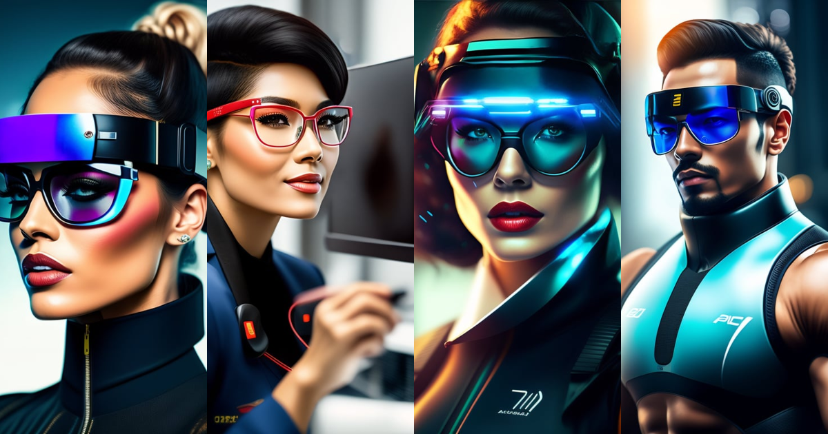 Lexica - A cyber belt with glasses give aptic feedback