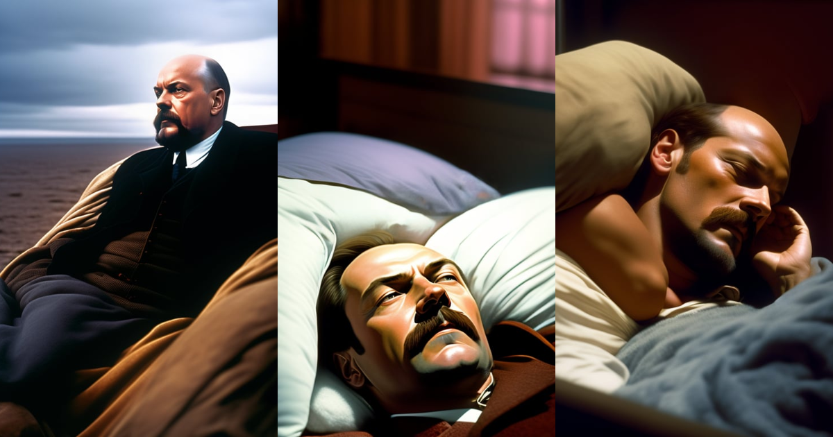 Lexica - Lenin waking up from death