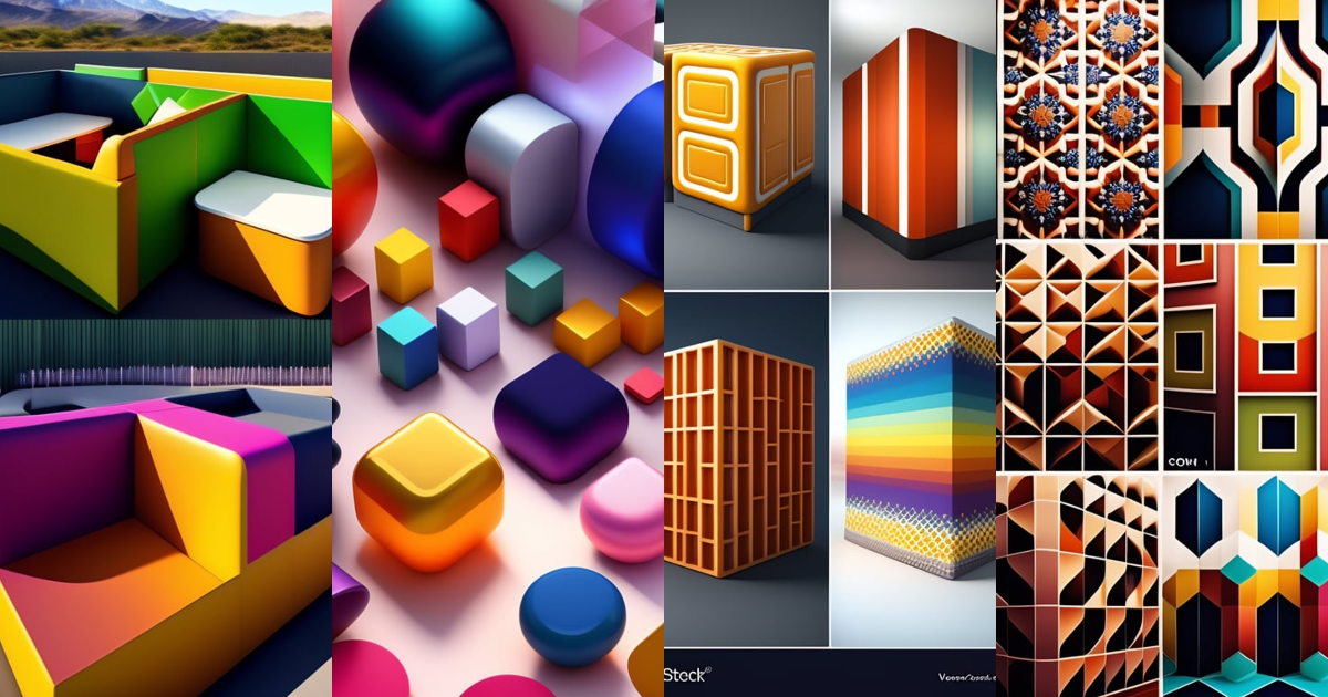 Lexica - Small cubical designs patterns