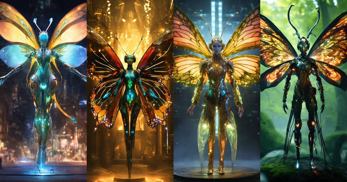 Lexica - Sylphiro, an unreal creature, defies human or robotic ...