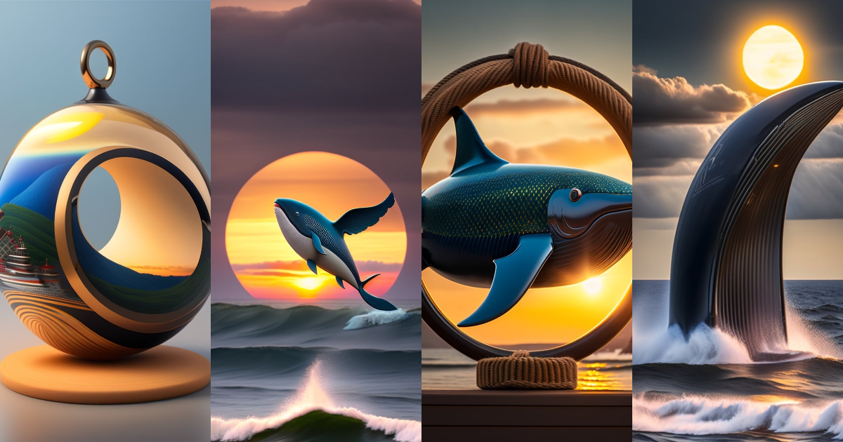 Lexica - A Lugo Whale design that is almost real, is very good, with ...