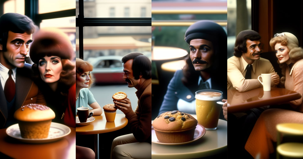 Lexica - 70'S VINTAGE PHOTO OF A DEFORMED DISABLED COUPLE SITTING IN A ...