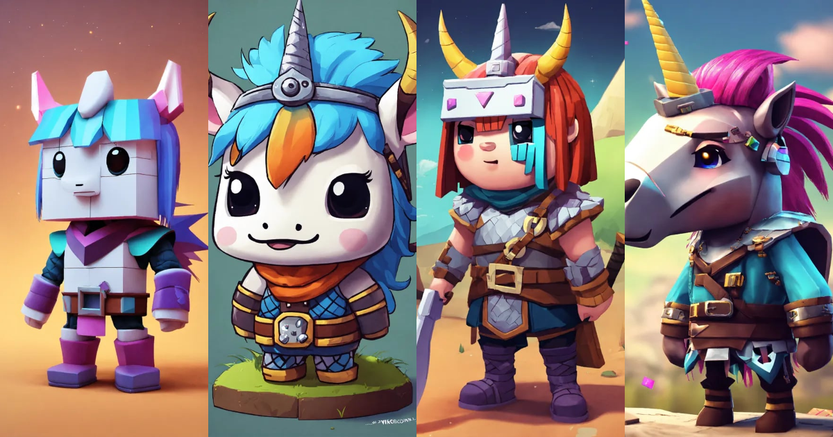 Lexica - Emo, emo rock, squarehead, emo unicorn, game character, viking ...