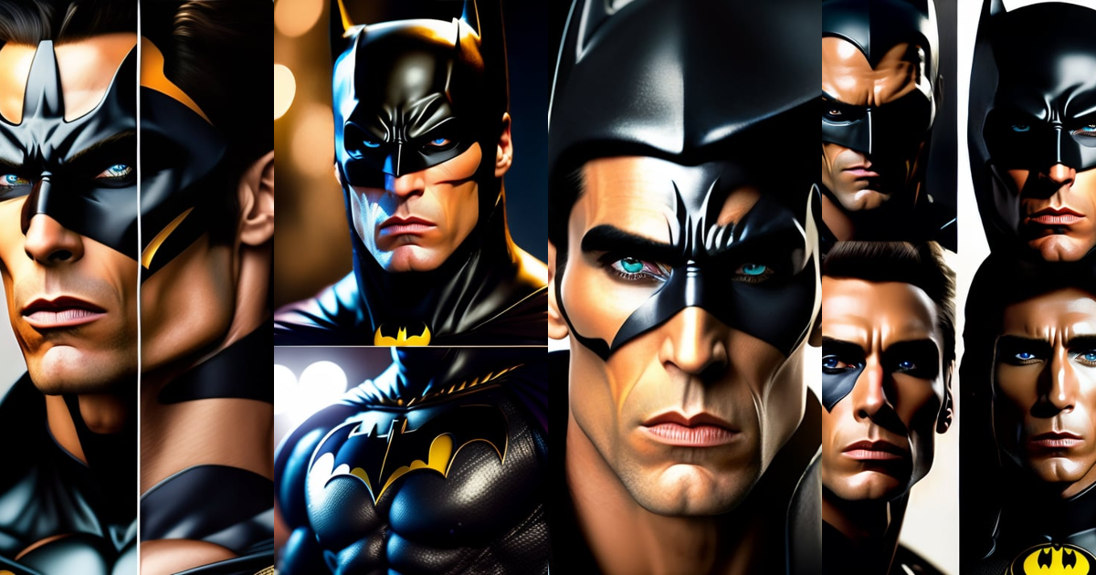 Lexica - Batman as the Zoolander Meme Stare, realistic, detailed