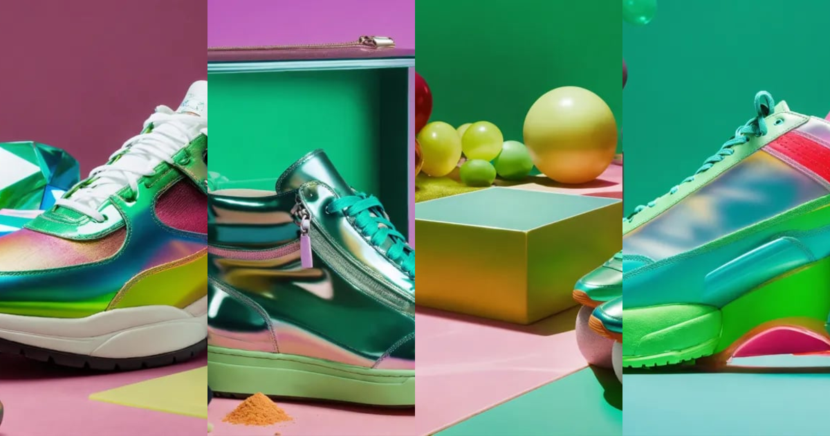 Lexica - Clear iridescent cube full of colorful recognizable objects ...