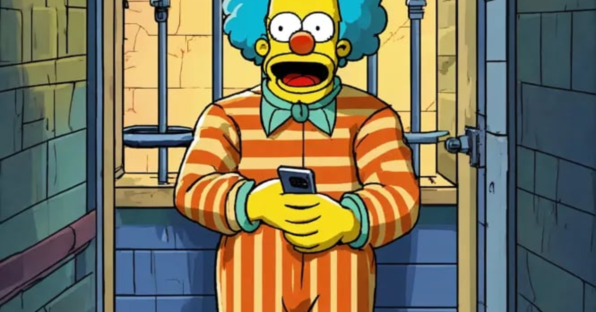 Lexica - A prison cell with a very small window and a grille. Krusty ...