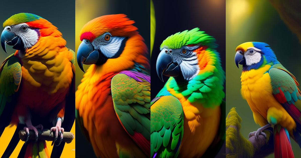 Lexica - Parrot, ethereal, extremely high detail, photorealistic ...