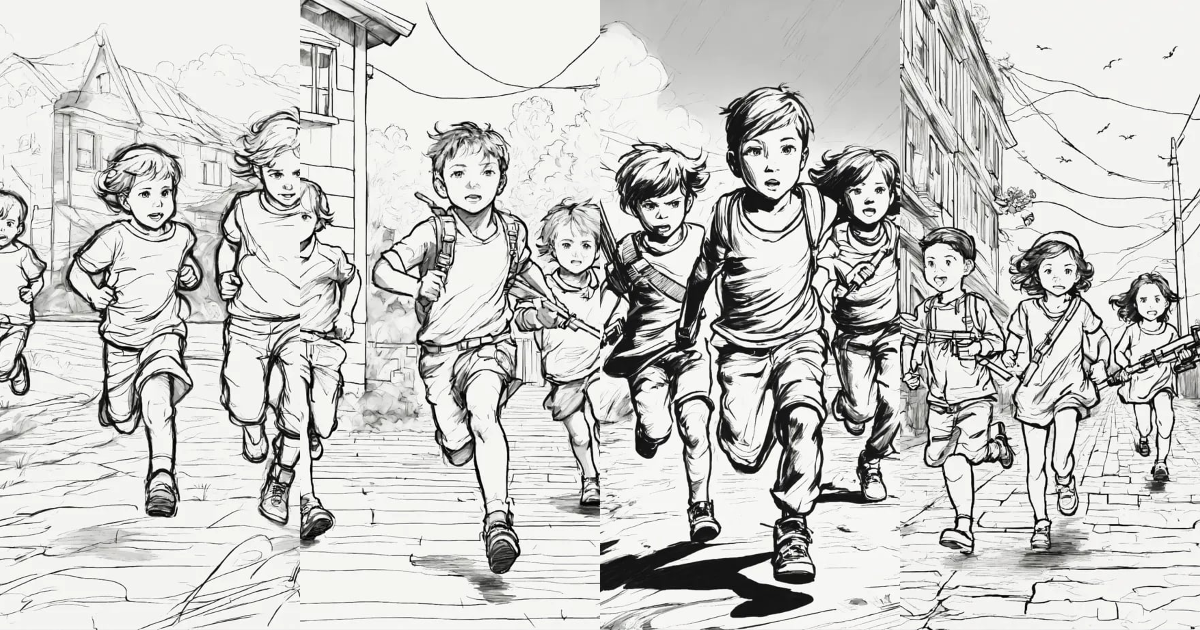 Lexica - A simple line drawing. Rough drawing. Black and white ...