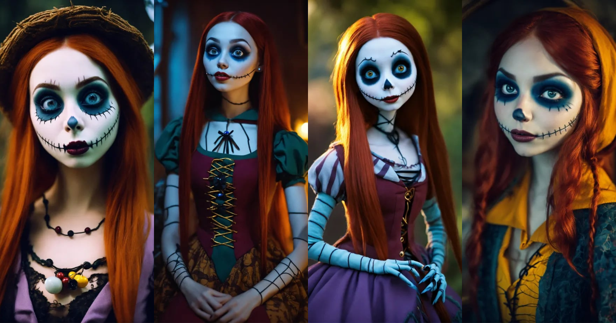 Lexica - Sally from the Nightmare Before Christmas as a human real life ...