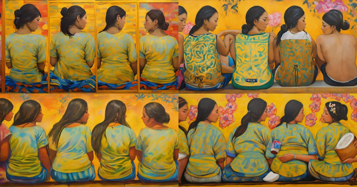 Lexica - Pintura, de mujeres de distintas etnias o razas, no uses ...