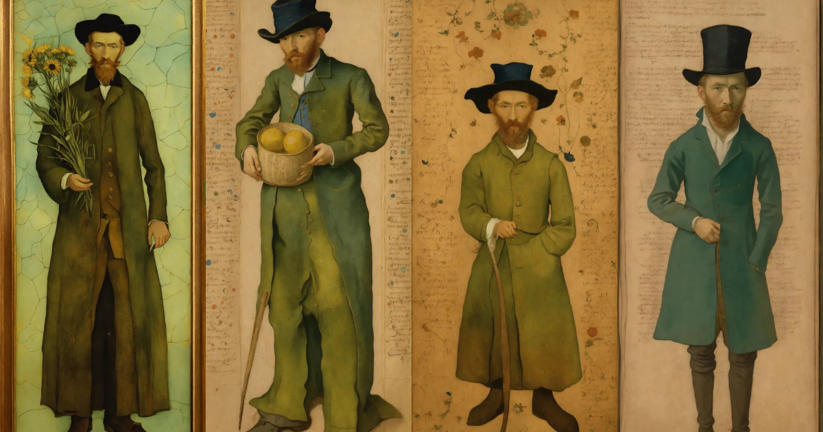Lexica - "A bizarre portrait of Vincent van Gogh in Voynich Manuscript ...