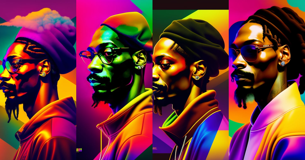 Lexica - Profile picture of snoop dogg, weed, graffiti, hard edges ...